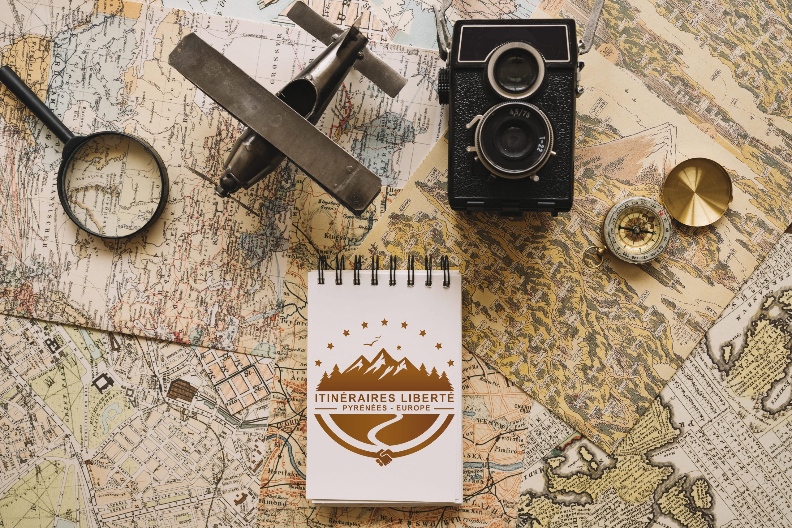 Digital, interactive cartography, GIS - Itinéraires Liberté - ILPE